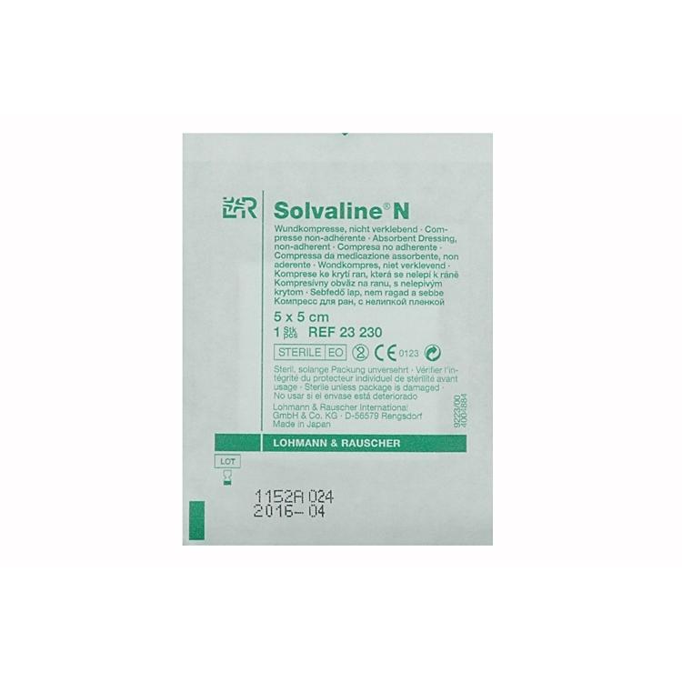 Solvaline N 5x5xm, stérile, - - Weita SA